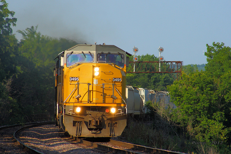 Southbound UP Manifest Train